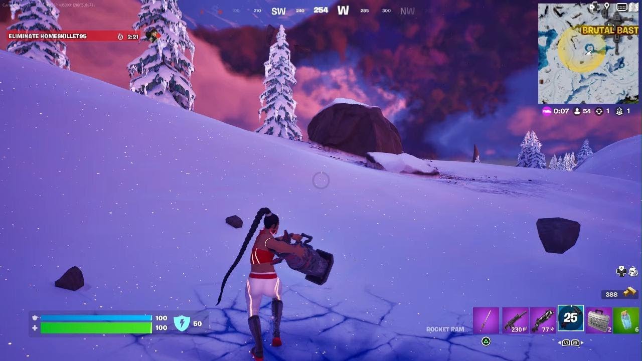 Fortnite New Rocket Ram Weapon - YouTube