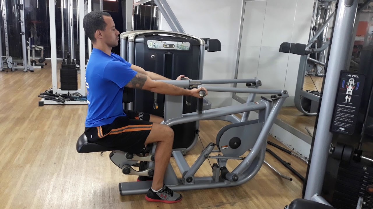 Remada Sentada Supina - YouTube