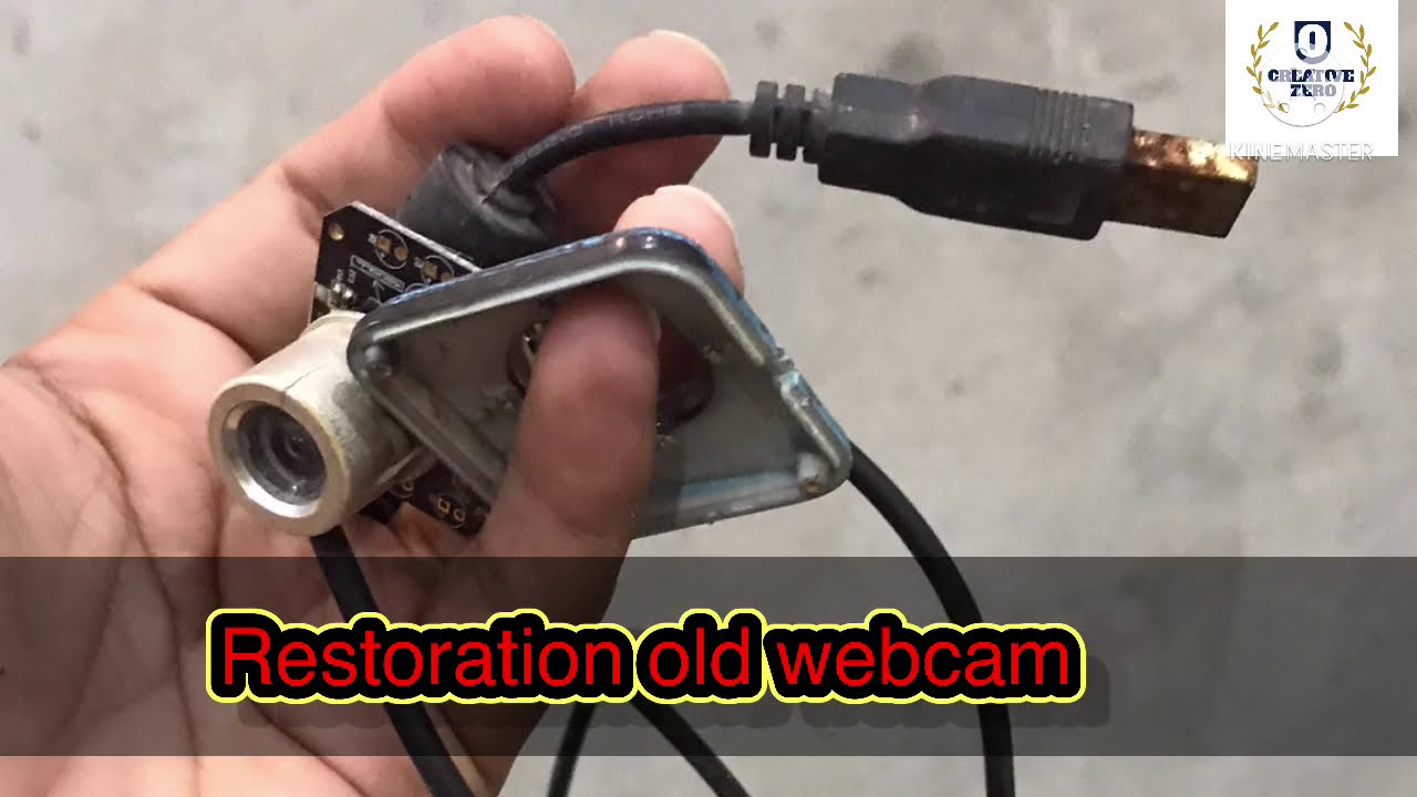 Restoration old webcam - YouTube