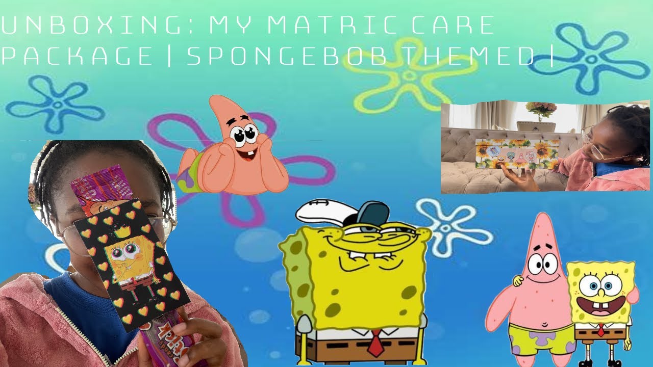 Unboxing: My Matric Care Package | SpongeBob themed | - YouTube