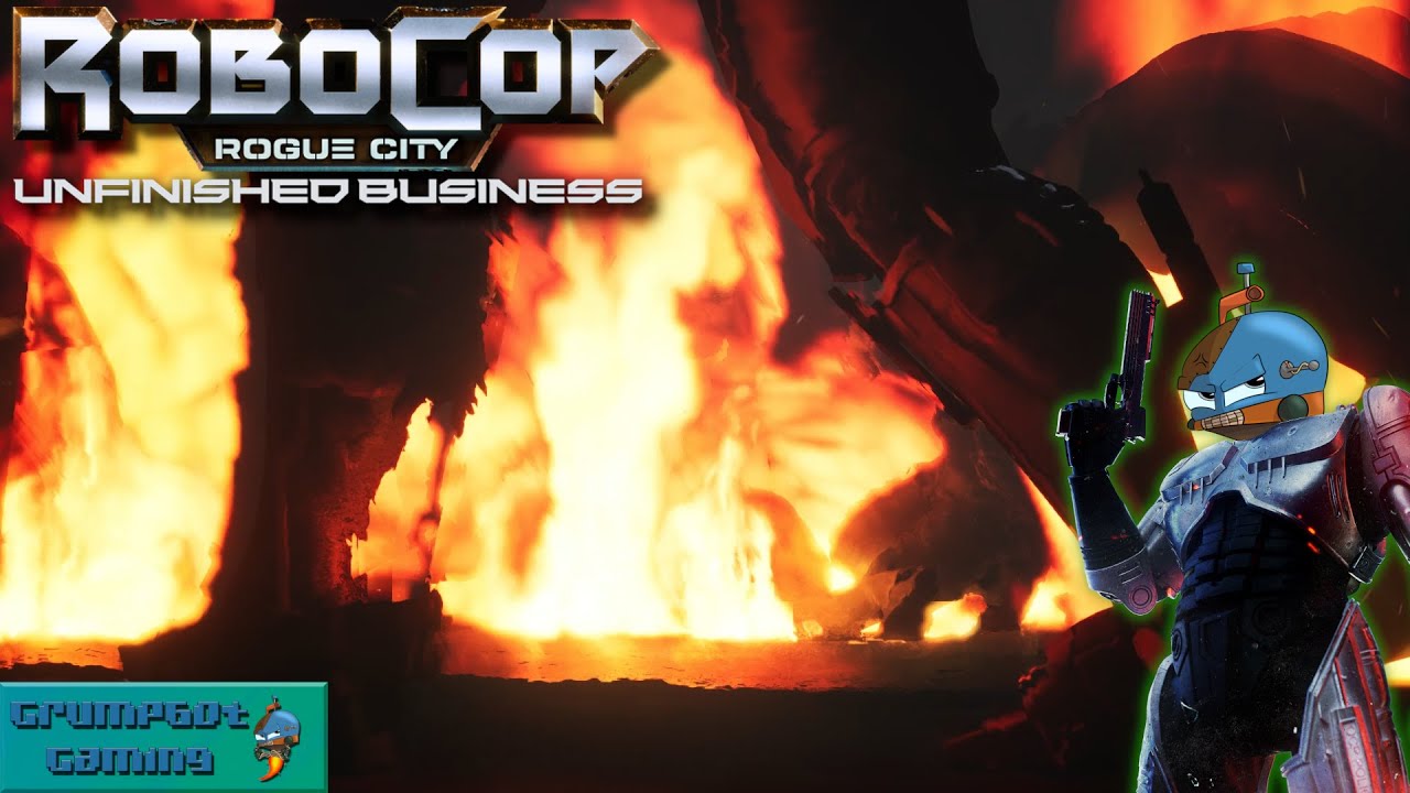 THROUGH FIRE AND FLAMES | Robocop: Rogue City - Unfinished Business ...
