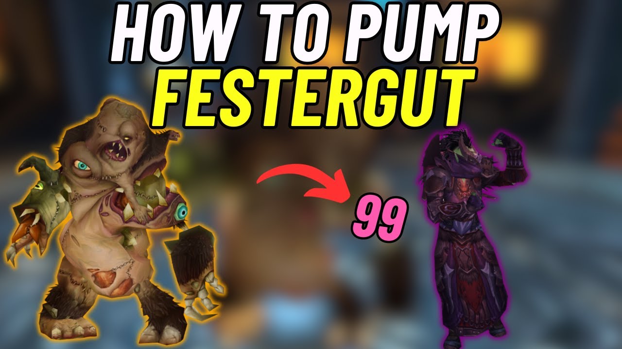 How to Pump Festergut | Demo Warlock | Wotlk Classic - ICC - YouTube