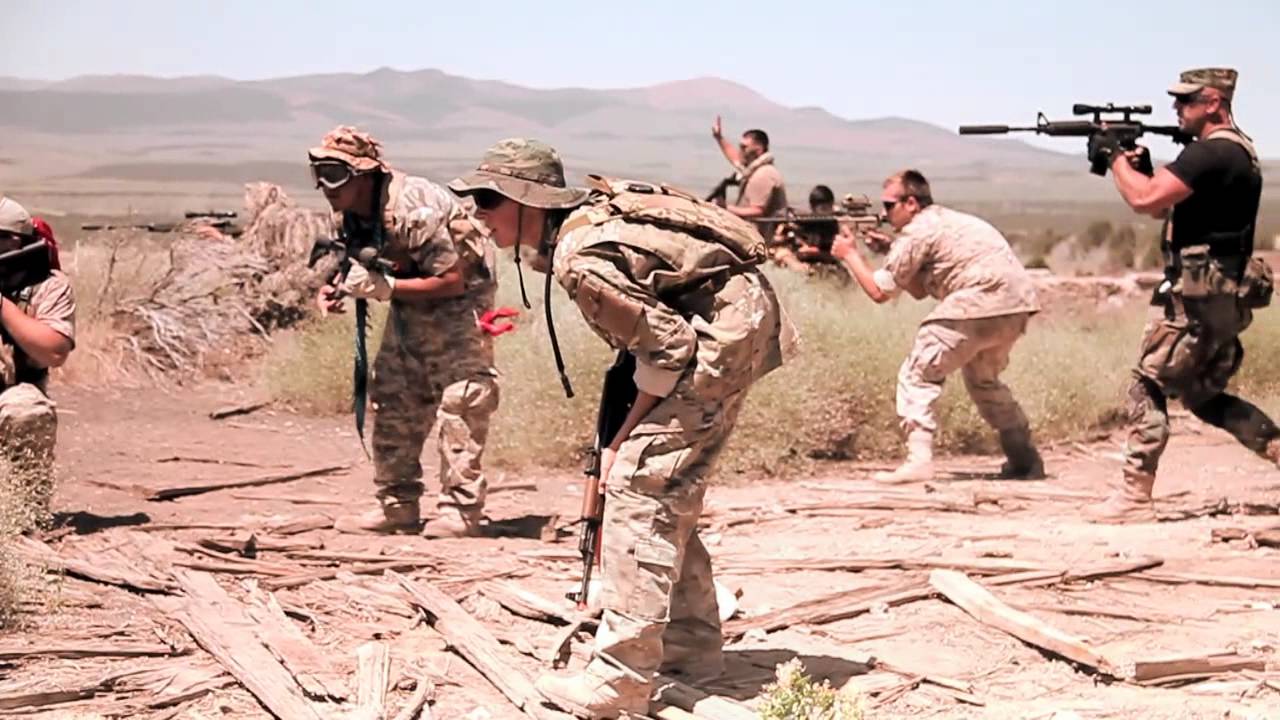 Airsoft Game - Operation: Desert Rat - YouTube