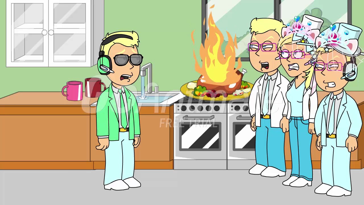 Xavier Gets Grounded On Thanksgiving Day - YouTube