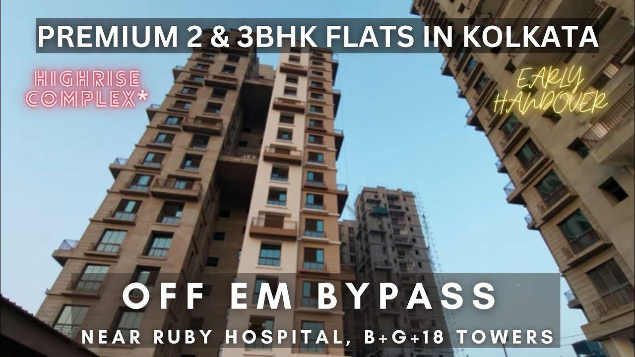 2/3 Bhk Flats For Sale In Kolkata Off Em Bypass Near Ruby Crossing | Call: 8100293325 | Rs.79L ...