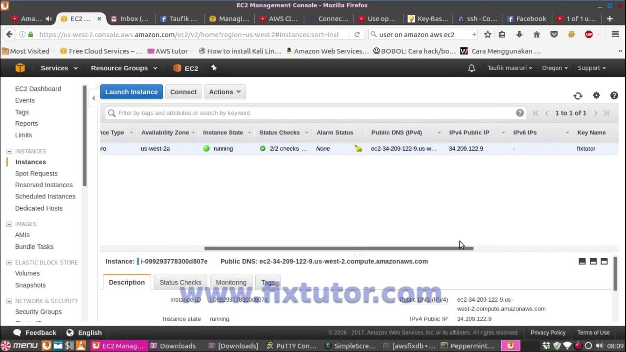 Cara login VPS EC2 di amazon AWS via putty - YouTube