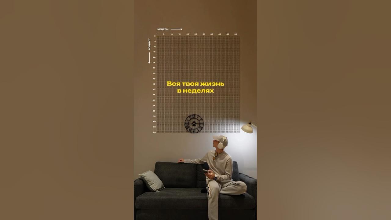 Вся твоя жизнь в неделях - YouTube