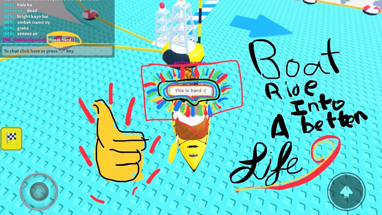 boat ride into a better life | ROBLOX - YouTube