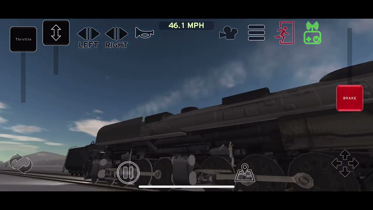 TRAIN AND RAIL YARD SIMULATOR UNION PACIFIC 3952 TRAIN BIG BOY 🚂🇺🇸 ...