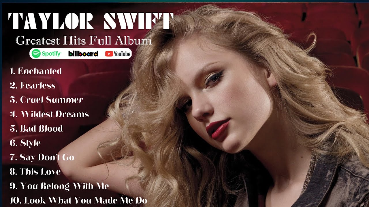 Taylor Swift Remix 2024 Taylor Swift Greatest Hits Full Album 2024 ...
