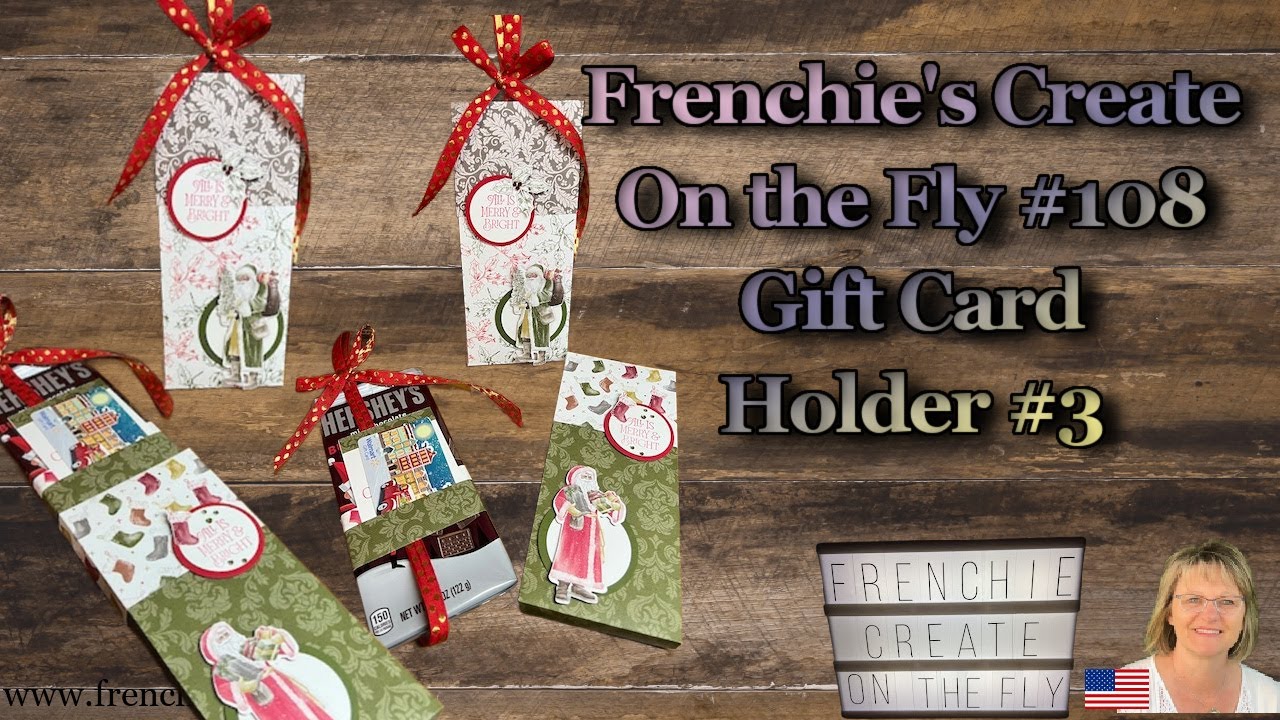Create On The Fly #108 Gift Card Holder #3 - YouTube