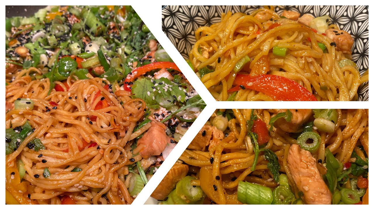 live chicken noodles by pulwasha cooks official - YouTube