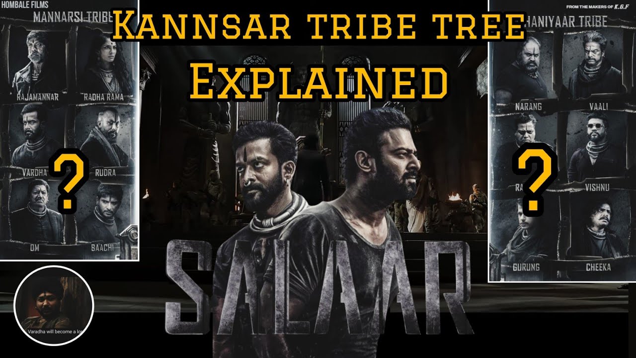 salaar movie kanasar tribe tree | prabhas |prithviraj | prasanthneel ...