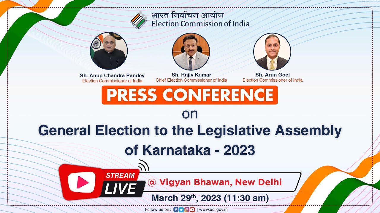 Press Conference by ECI - YouTube