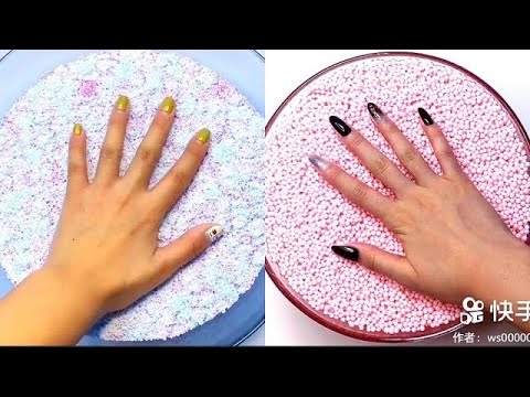 Relaxing and Satisfying Slime Videos #684 //Fast Version // Slime ASMR ...