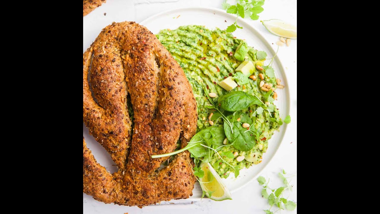 Atkins Bread - Low Carb Flatbread (Fougasse) - YouTube