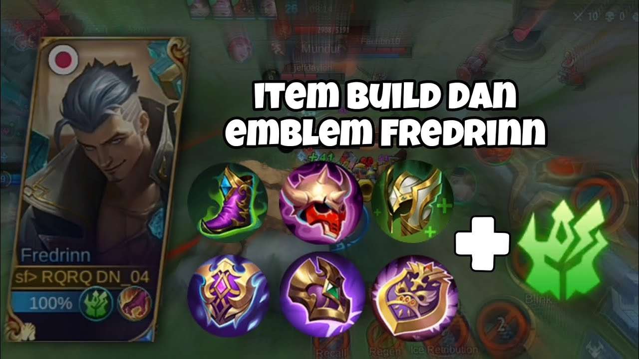 CARA MAIN FREDRINN 2023 + COMBO FREDRINN !! ITEM & BUILD FREDRINN HYPER ...