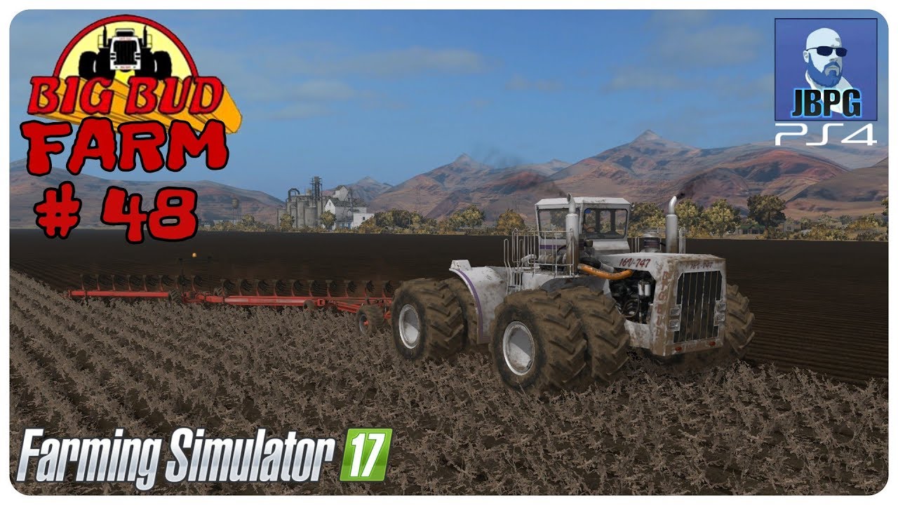 FS17 [PS4]: Big Bud Farm #48 - Buying Field 2! - YouTube