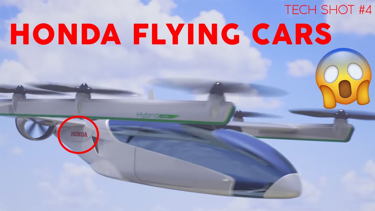 Honda Flying Cars !!! 😱 | Honda eVTOL | TECH SHOT #4 | Virtual Boy # ...