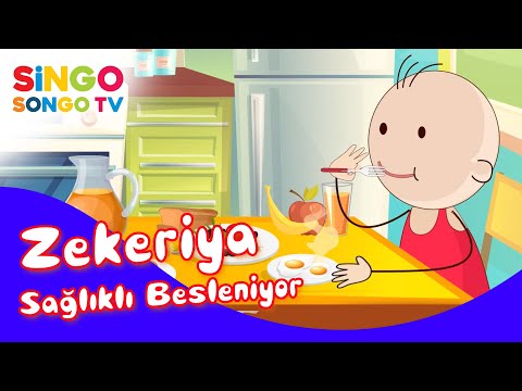 ZEKERİYA Sağlıklı Besleniyor 🥦🥕🥒 – SingoSongo TV I İsme Özel Çocuk Şarkıları 🎵