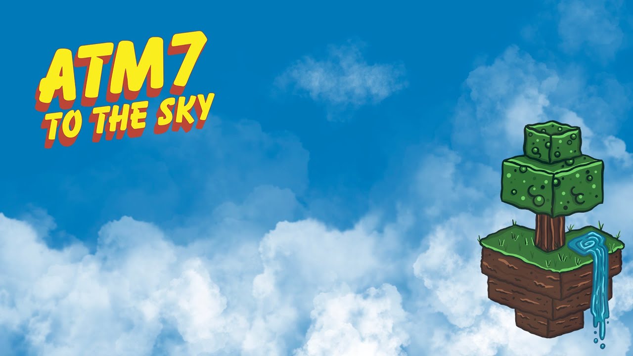 【Minecraft】ATM7: SKY #18 初步建立物流網路 - YouTube