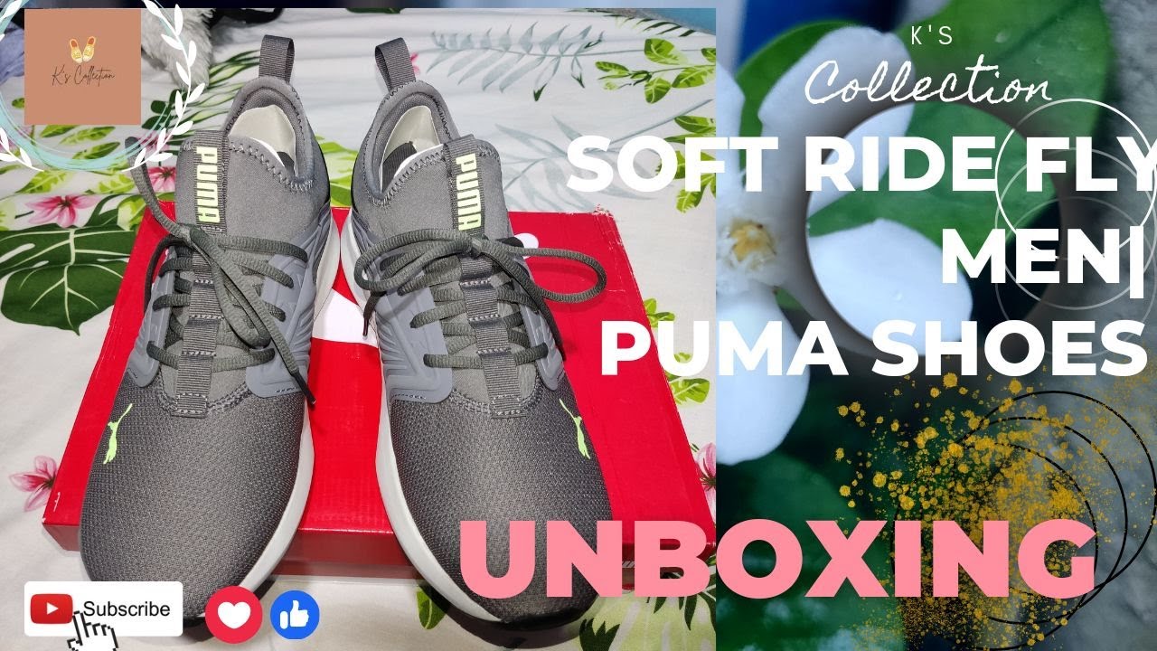 PUMA | SOFT RIDE FLY MEN RUNNING Shoes #kscollection #PUMA - YouTube