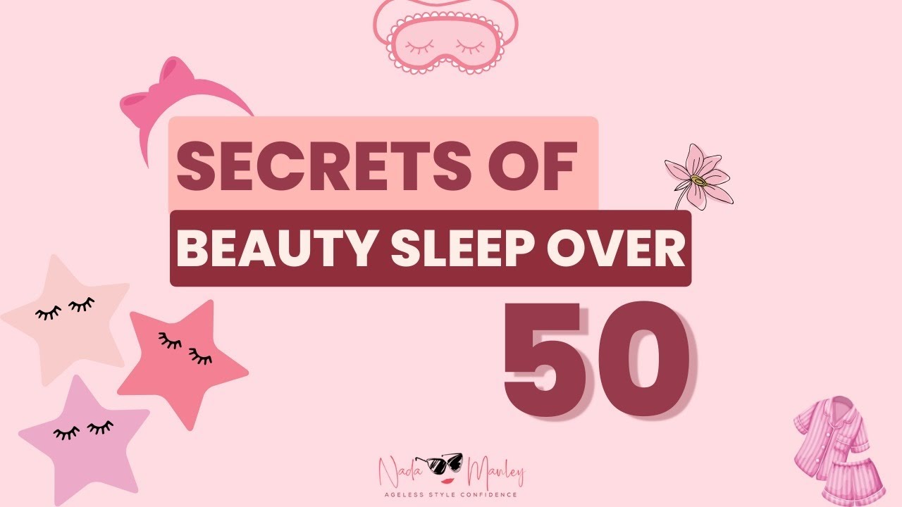 How I Get My Beauty Sleep Over 50 - YouTube