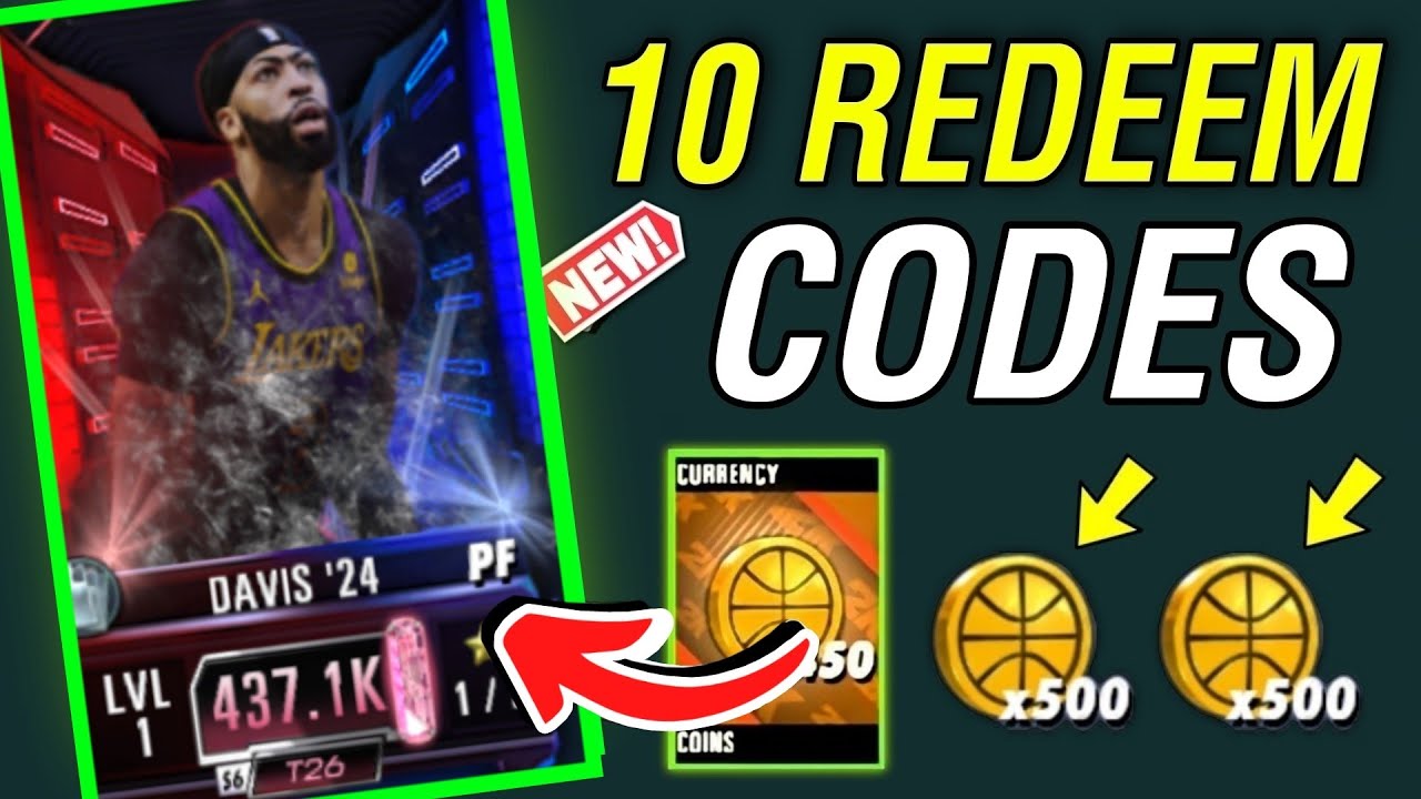 ⚠️DAVIS '24⚠️ NBA 2K MOBILE CODES 2024 - NBA 2K MOBILE REDEEM CODES ...