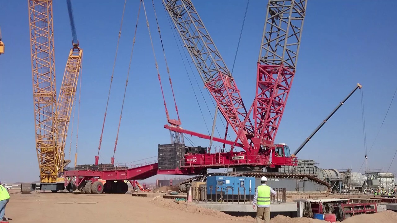HRSG Module Installation 3/11 - YouTube