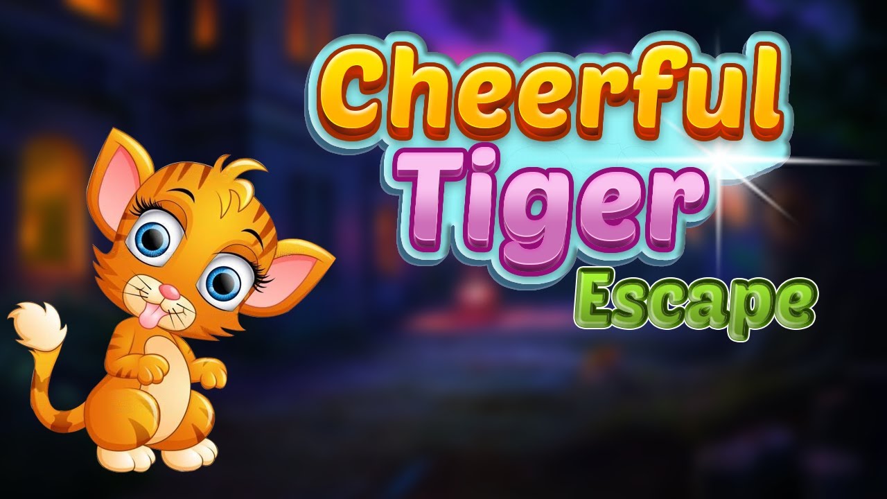 G4K Cheerful Tiger Escape Game Walkthrough - YouTube