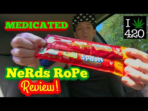 MEDICATED ROPE NERD 400 Mg Review! - YouTube