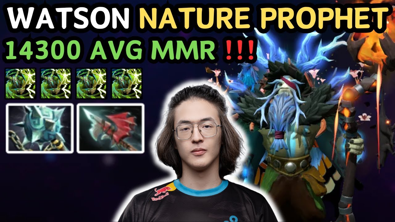 🔥 Rank 3 Watson NATURE PROPHET Midlane Gameplay 7.37e 🔥 Rank 3 Europe ...