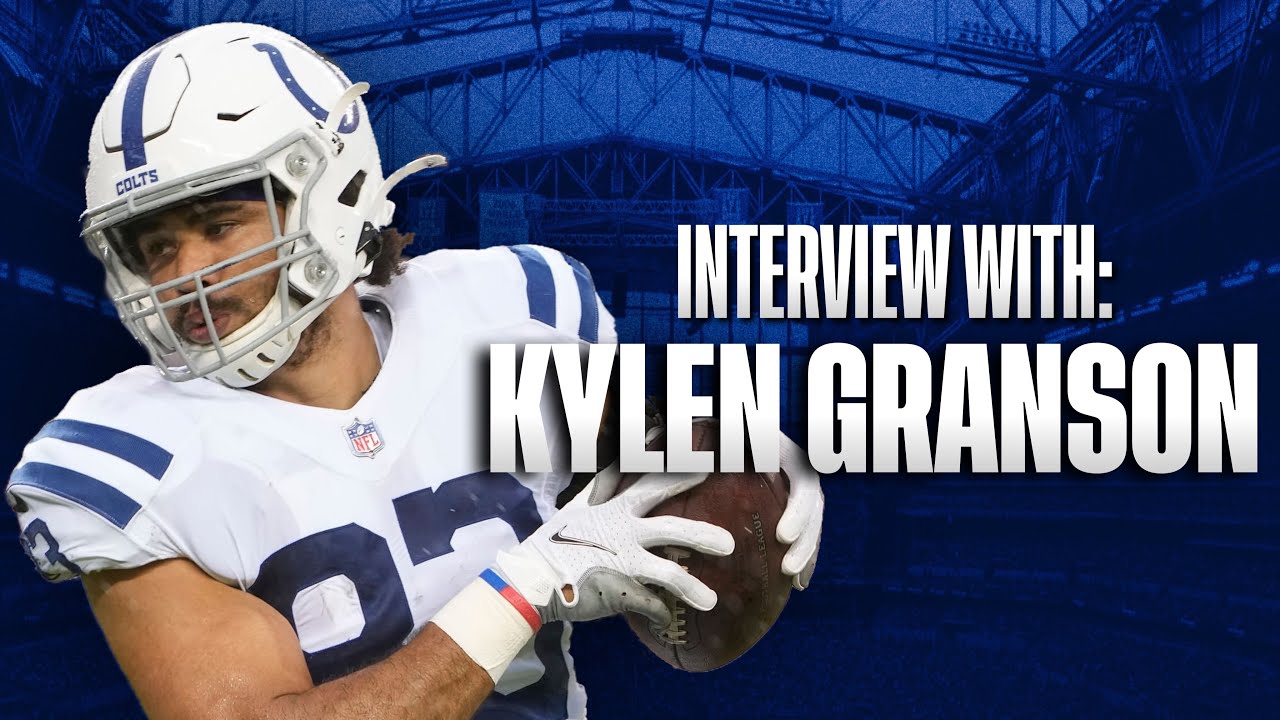 Interview With Indianapolis Colts' Tight End Kylen Granson - YouTube