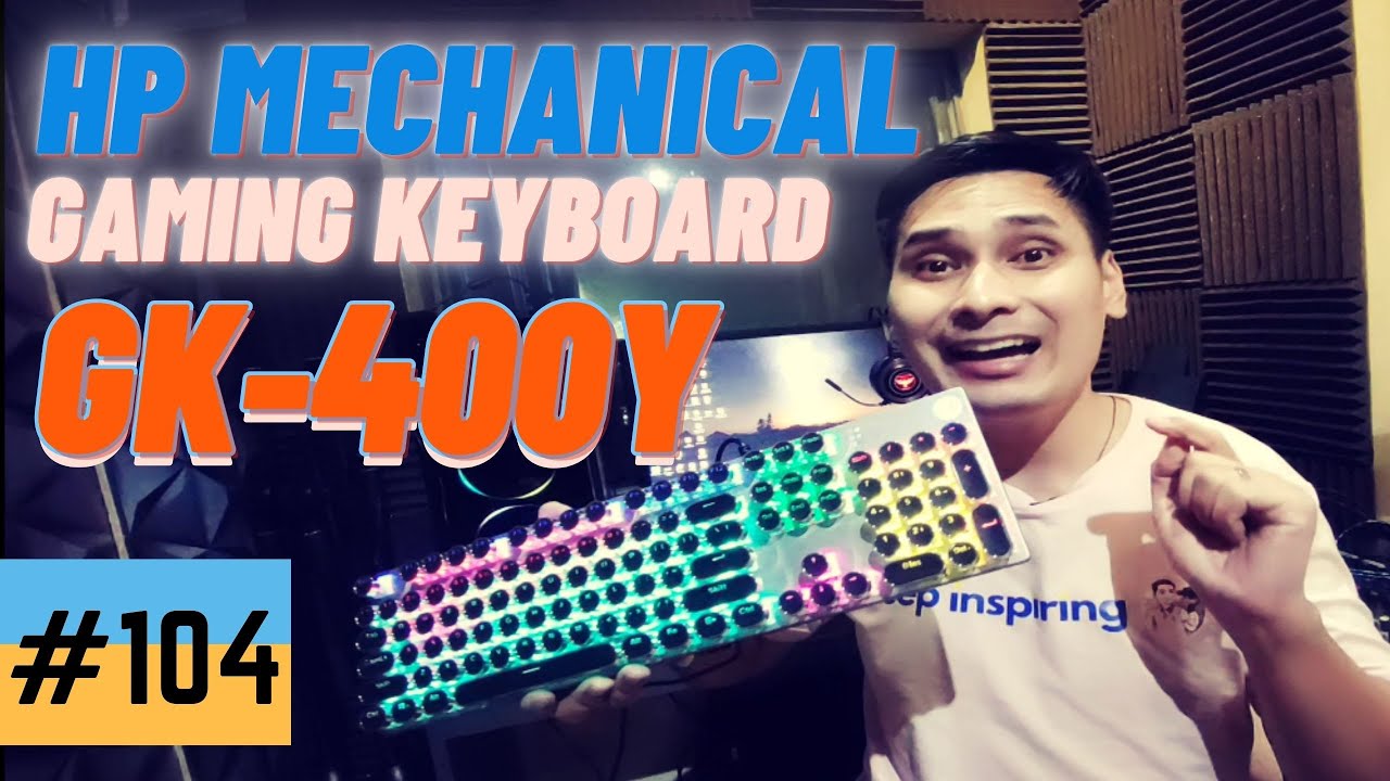 HP Mechanical Gaming Keyboard Final 4K - YouTube
