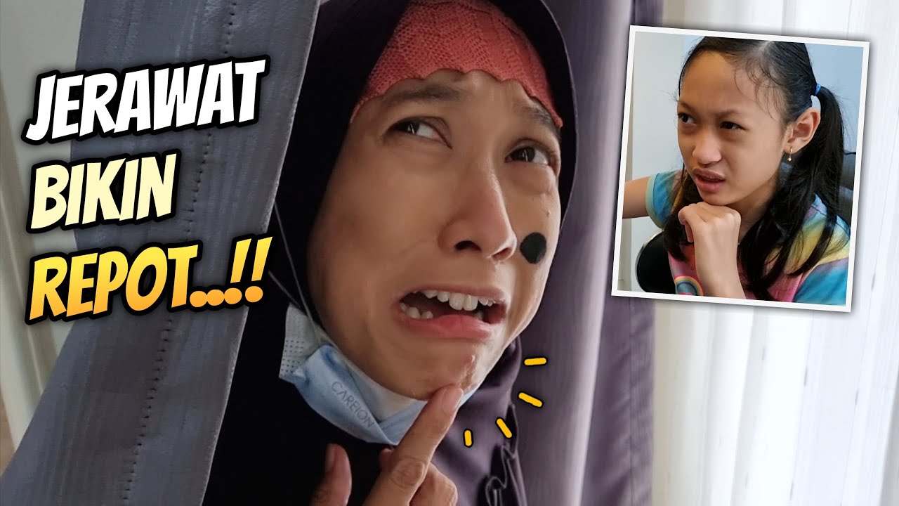 Gara-Gara Sakit Jerawat Jadi Repot - Mbak Kunyit Panik 😄 Aqilla's Diary ...