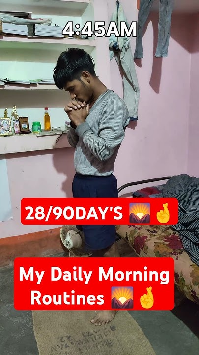 My Daily Morning Routines Mini Vlog। -28/90DAY'S #shorts #youtubeshorts #minivlog #viralshorts ...
