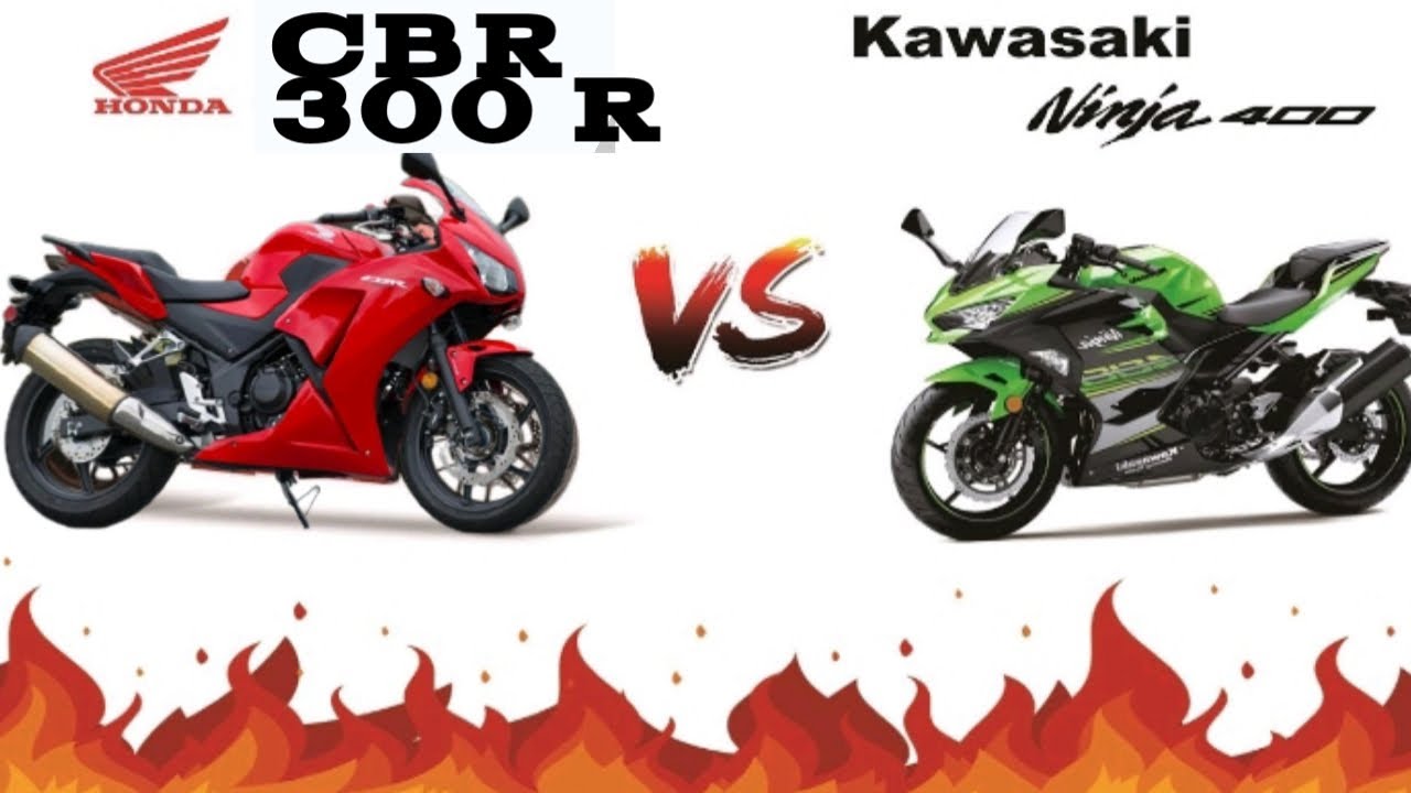 Honda CBR300R Vs Kawasaki Ninja 400 | Perbandingan Motor Sport - YouTube