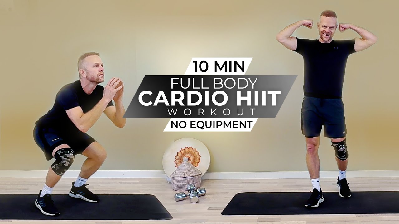 10 Minute Full Body Cardio HIIT Workout - YouTube