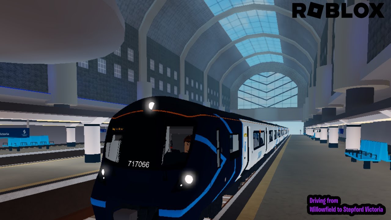 Roblox | Stepford County Railway | Class 717 | Driving from Willowfield ...