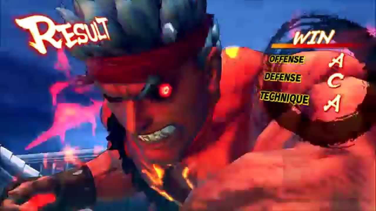 Street Fighter 4 Mod: Evil Ryu vs God Akuma - YouTube