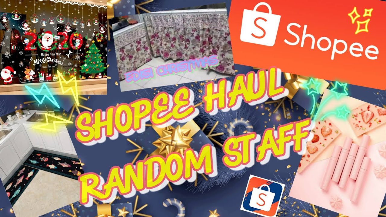 SHOPEE HAUL | RANDOM STUFF 3 ~ INDONESIA [ DESEMBER ] - YouTube