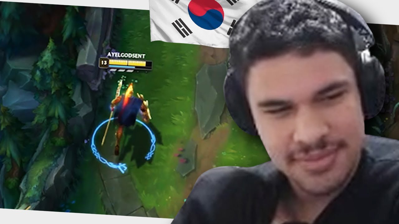 AYEL ASSOMBRANDO A SOLOQ COREANA COM SEU PHANTEON - BOOTCAMP AYEL - YouTube