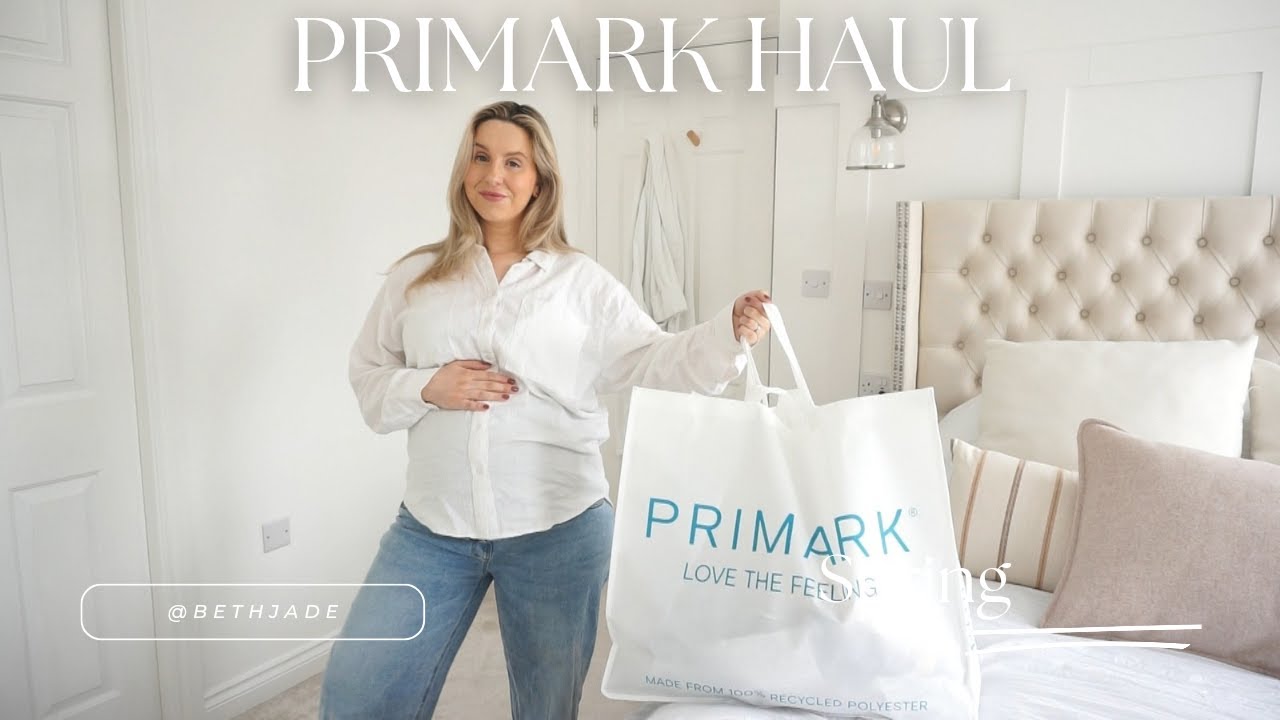 SPRING PRIMARK | New in clothing, homeware, maternity, baby haul - YouTube