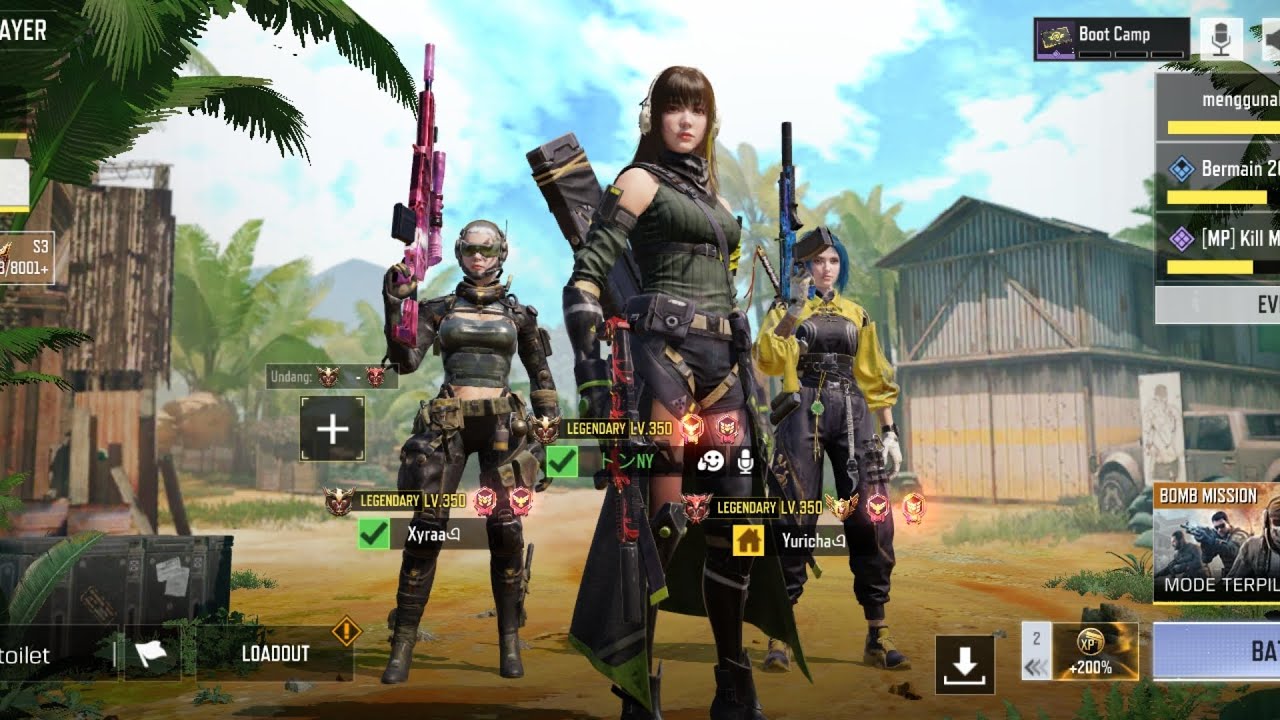 Carrying 2 Girl's in Legendary Ranked CODM Part I [ Call Of Duty Mobile ...