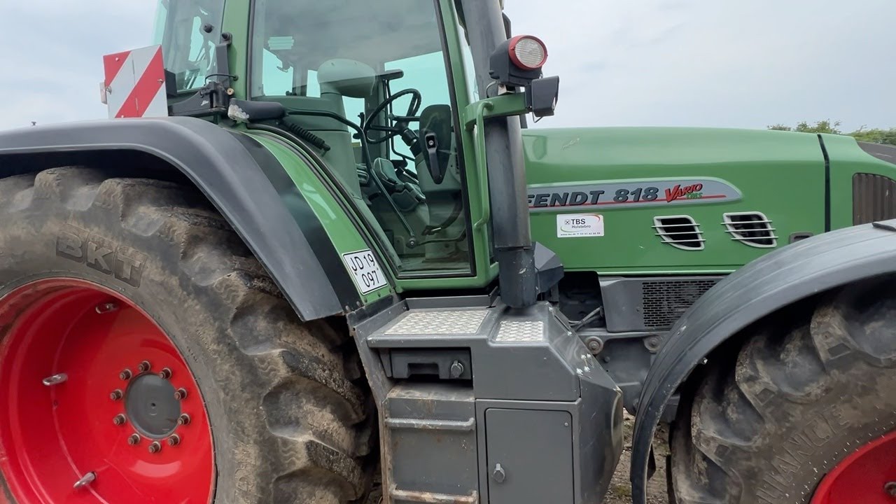 Køb Traktor FENDT 818 TMS på Klaravik - YouTube