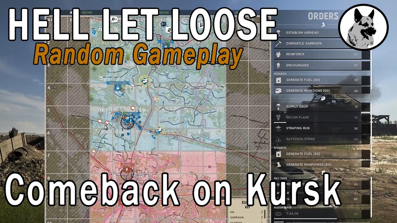 Hell Let Loose Gameplay, Comeback Commander - YouTube