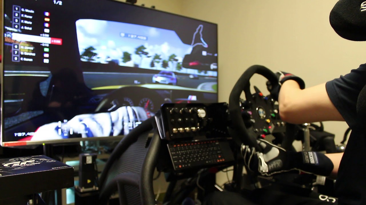 GIMX , SIMCUBE OSW, GRANTURISMO SPORT, FANATEC, RENNSPORT COCKPIT V2 ...