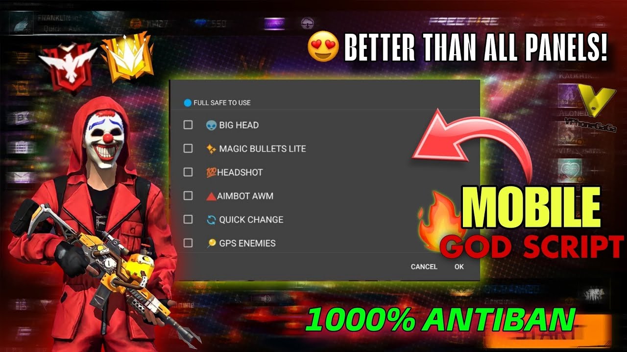 New Season Cs FF Panel🔥Free Fire Injector🔥Ob47 Free Fire Hack😈FF panel ...