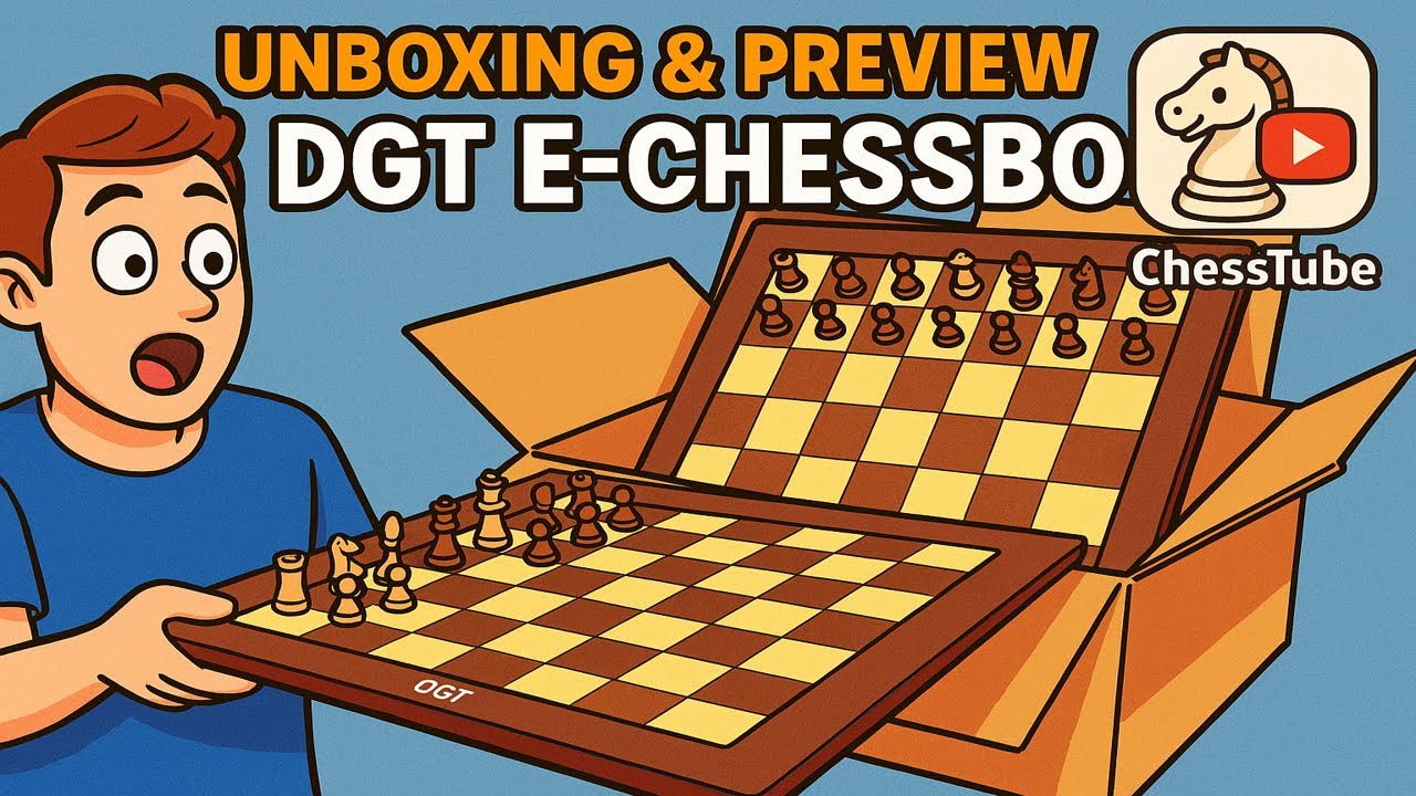 DGT Chess E-Board Unboxing and preview! - YouTube