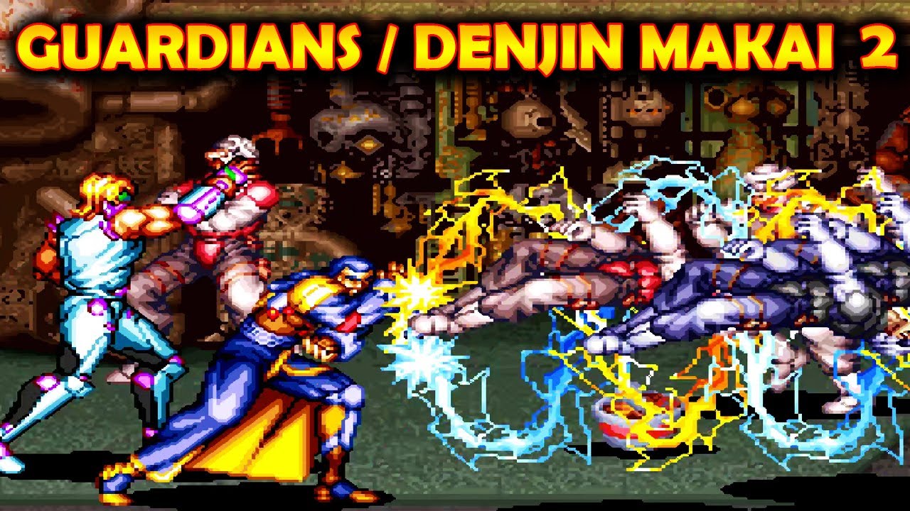 Denjin Makai 2 Guardians (1995) Arcade Game 2 Players Full Playthrough ...